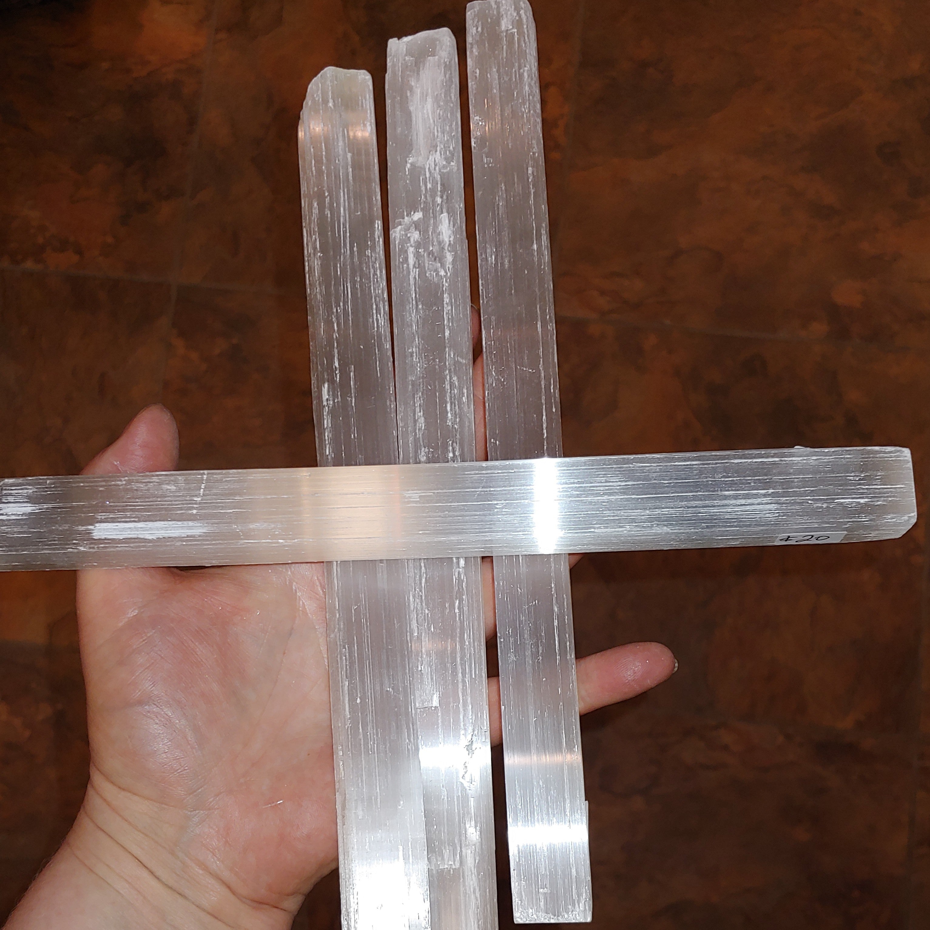 Large Selenite Stick – The Shiny Company Wpg