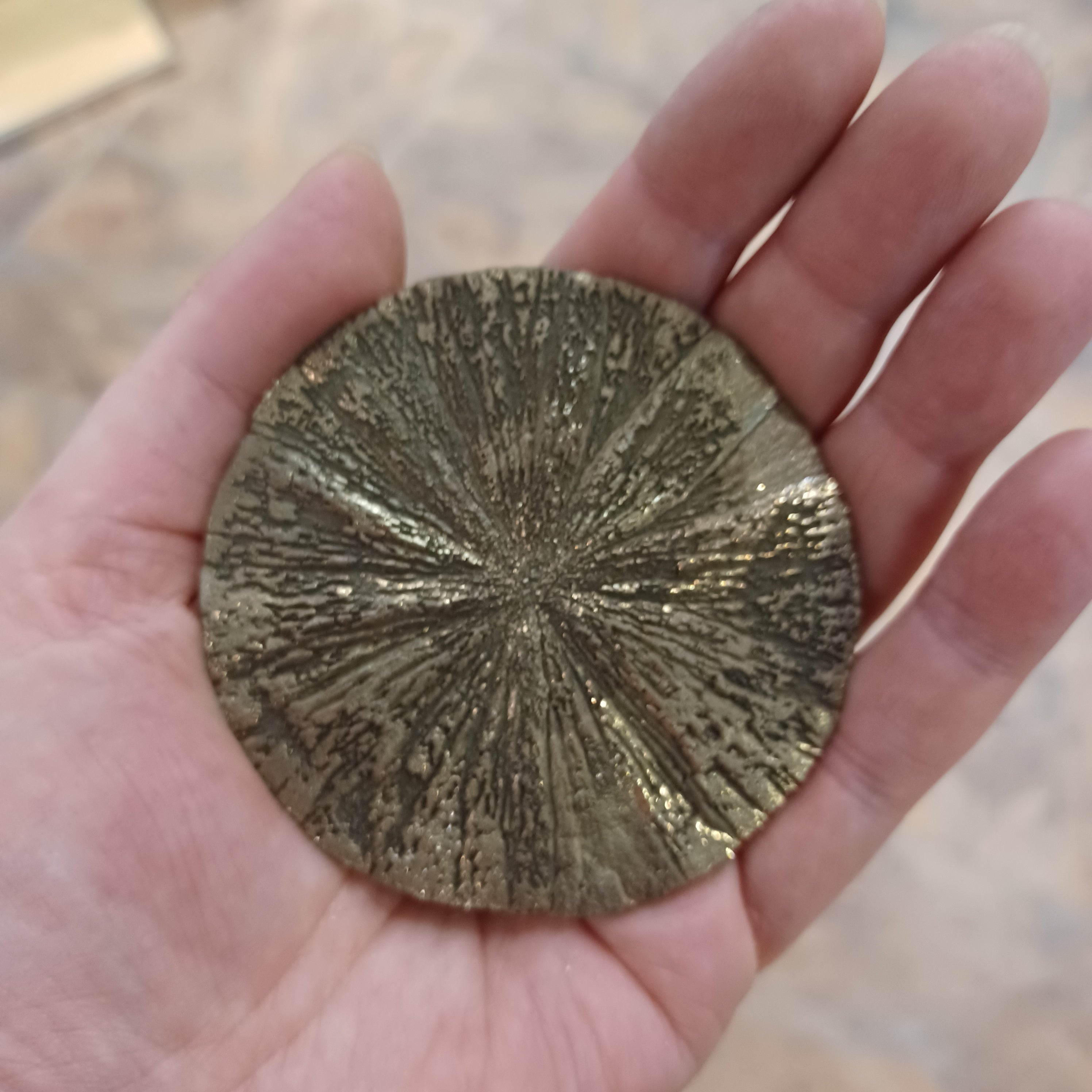 Pyrite Disk – The Shiny Company Wpg